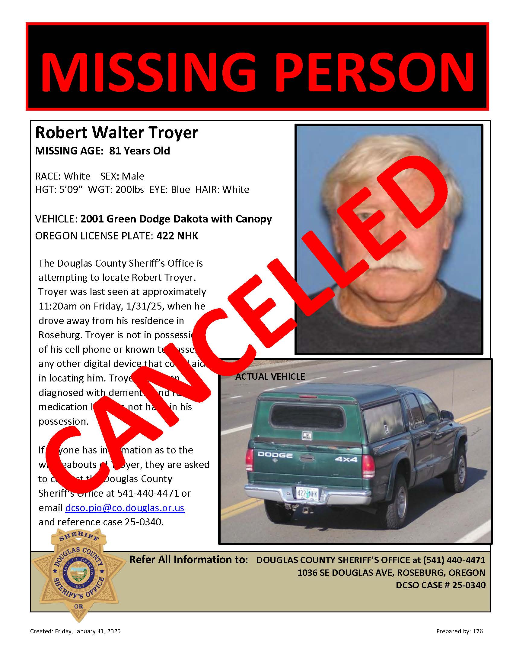 Douglas Co. Sheriff's Office News via Flashalert.net